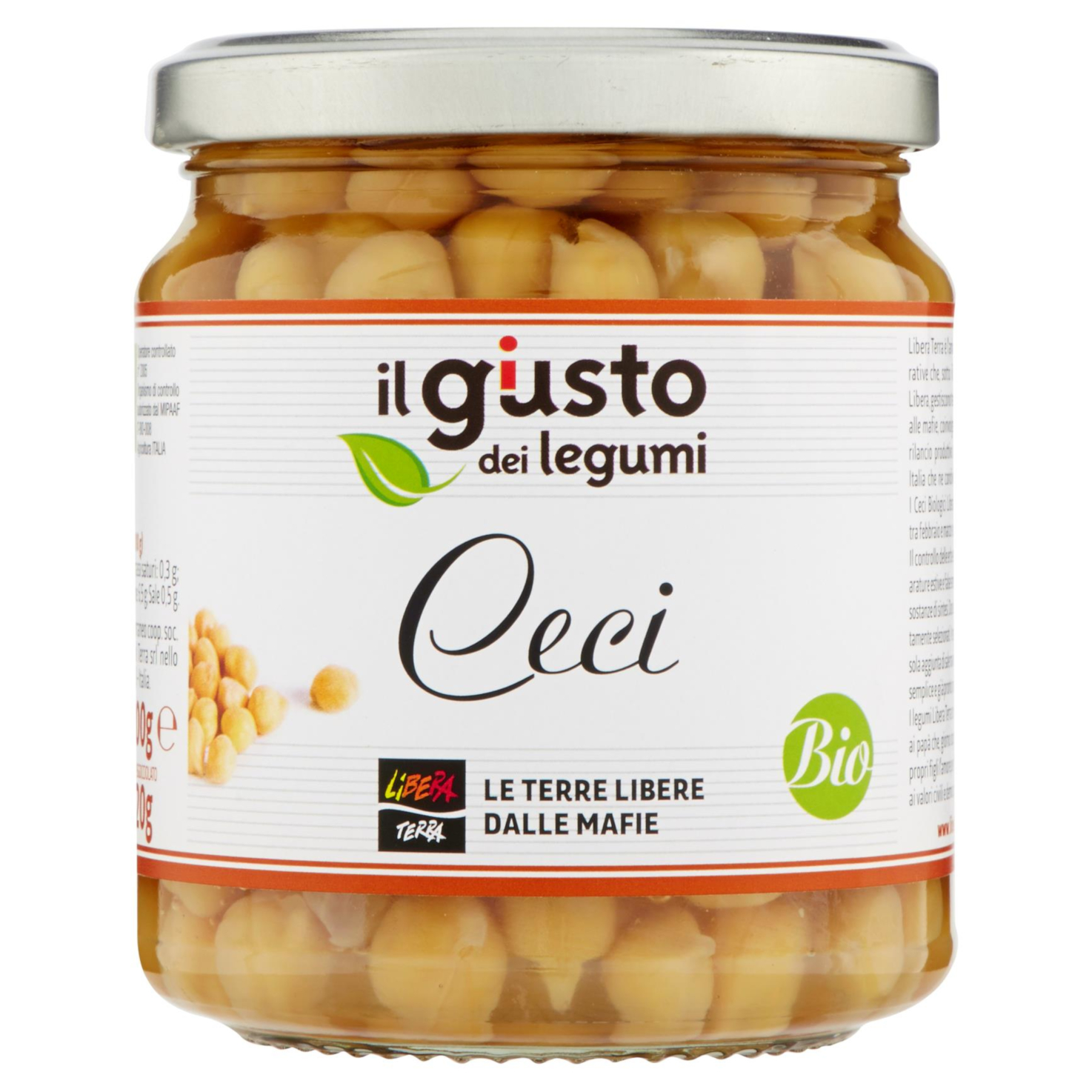 Ceci lessati Libera Terra BIO – 300gr - Ex-Aequo
