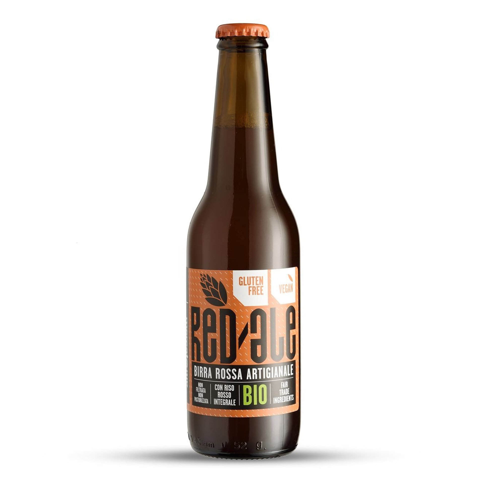 Birra rossa artigianale Red Ale - bio - Ex-Aequo
